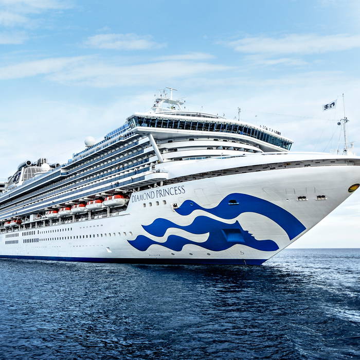 Current position Diamond Princess Ship's position
